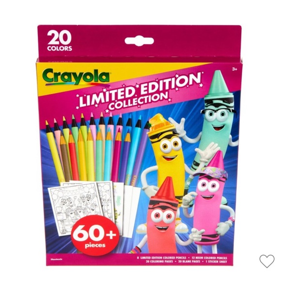 Crayola | Toys | Crayola Limited Edition Coloring Set With Neon And ...